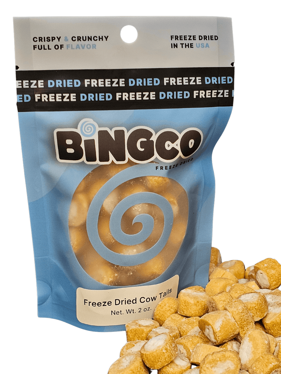 Freeze Dried Cow Tail Bites – Bingco