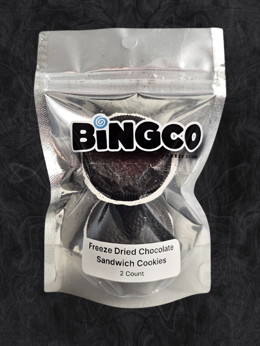 Freeze Dried Chocolate Sandwich Cookies – Bingco